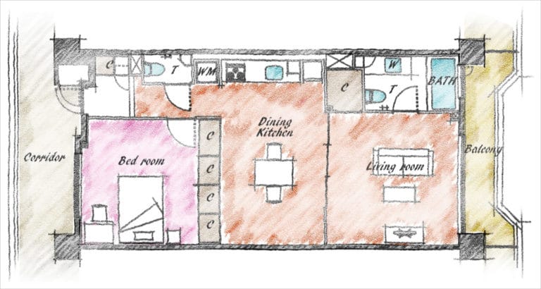 Floor Plan – Sakura Residence