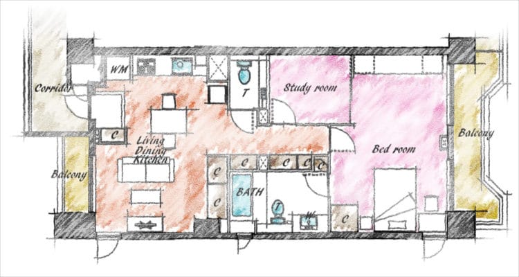 Floor Plan – Sakura Residence